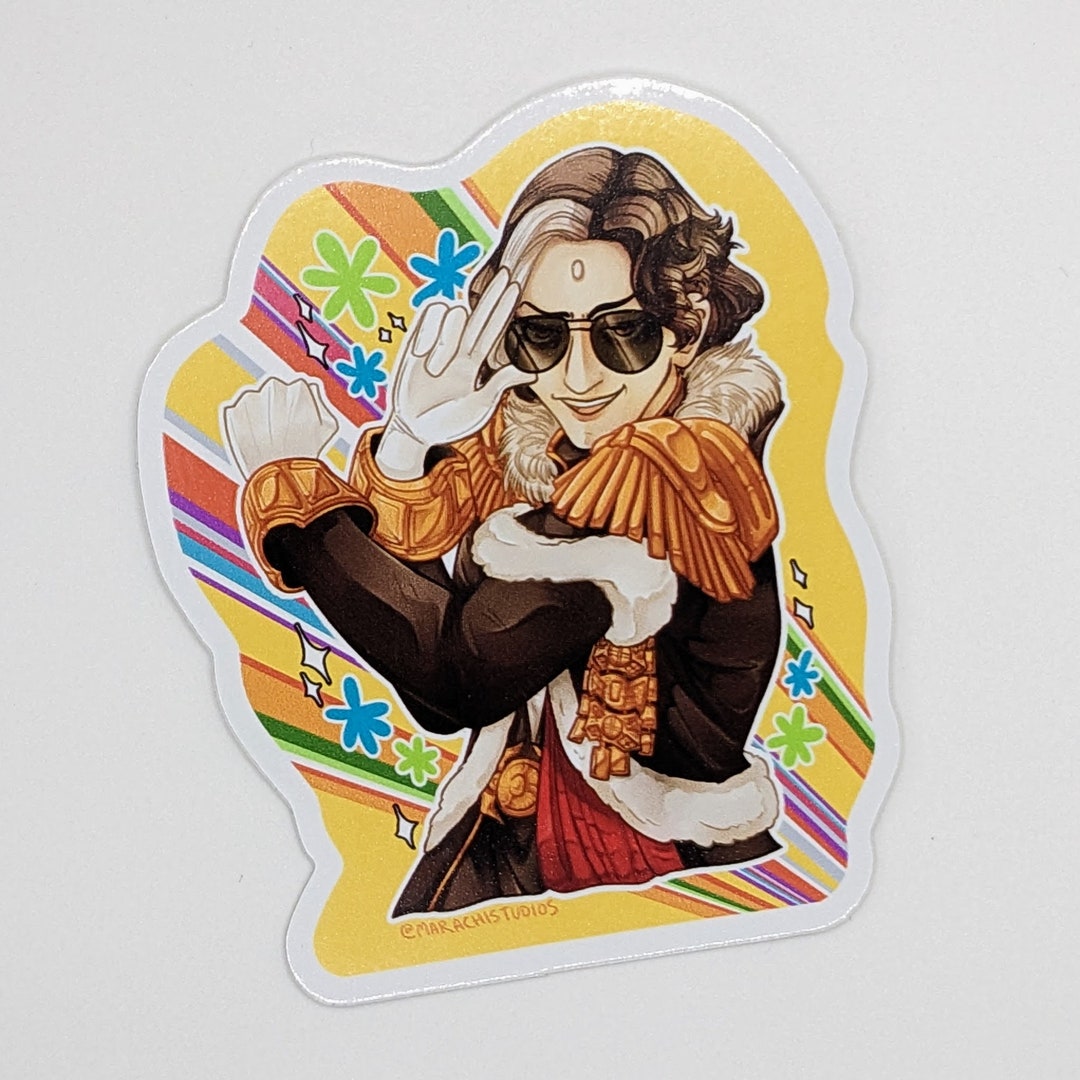 P4/FFXIV Emet-selch Specialist Sticker - Etsy