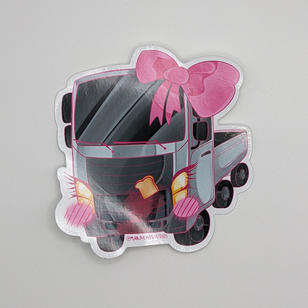 Isekai Truck-chan Sticker - Etsy