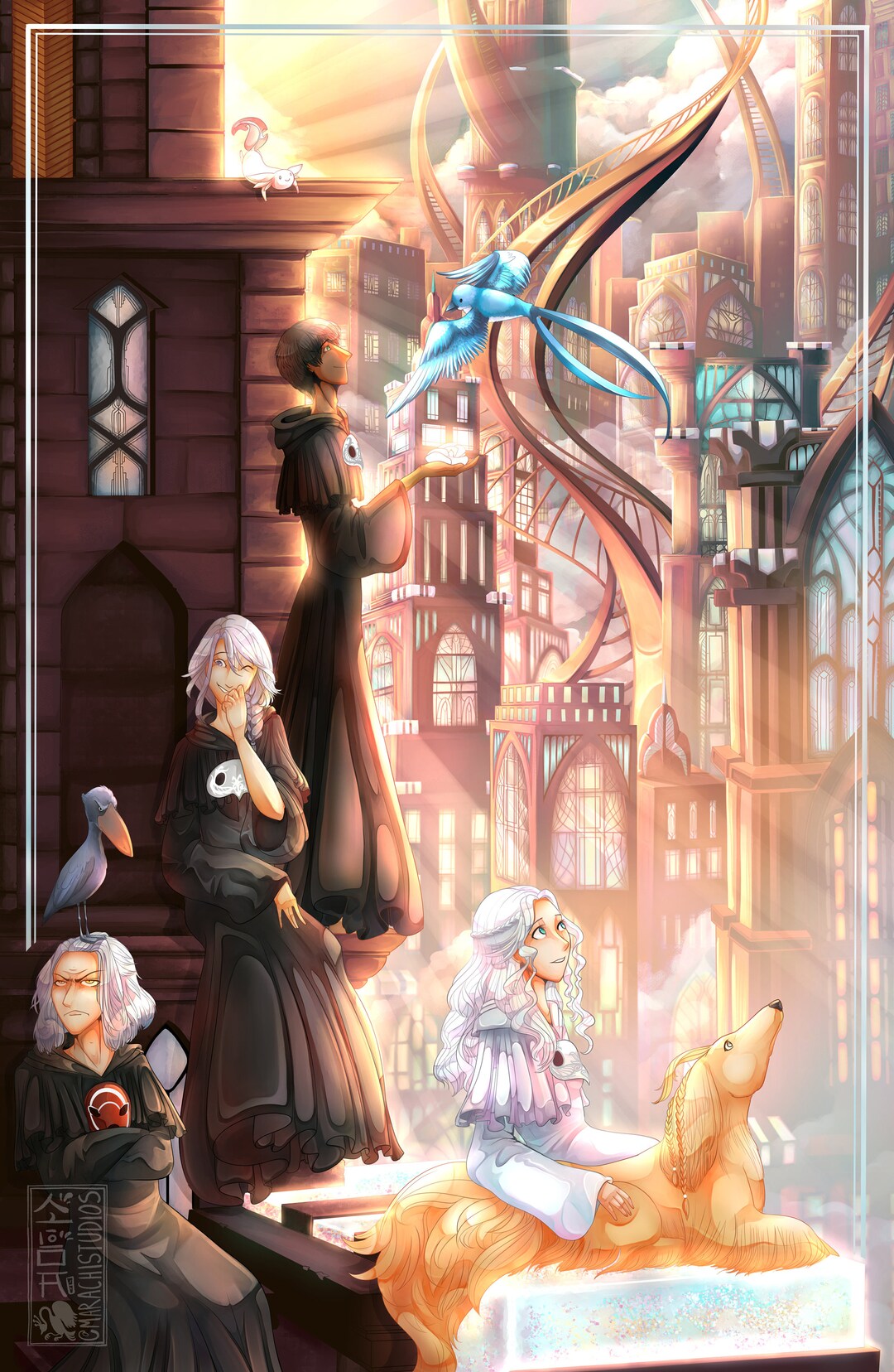 Amaurot Foil Art Print - Etsy