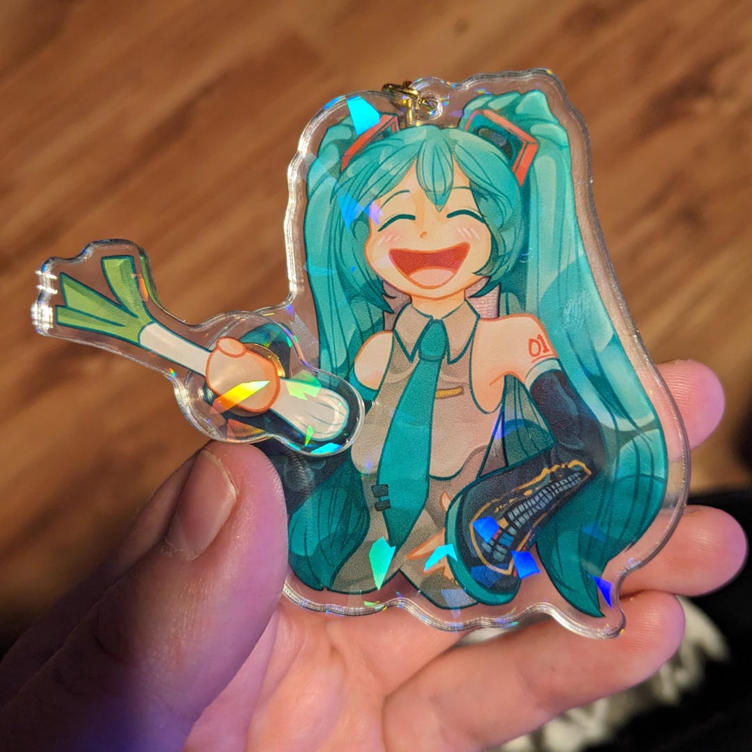 Leekspin Hatsune Miku Charm - Etsy