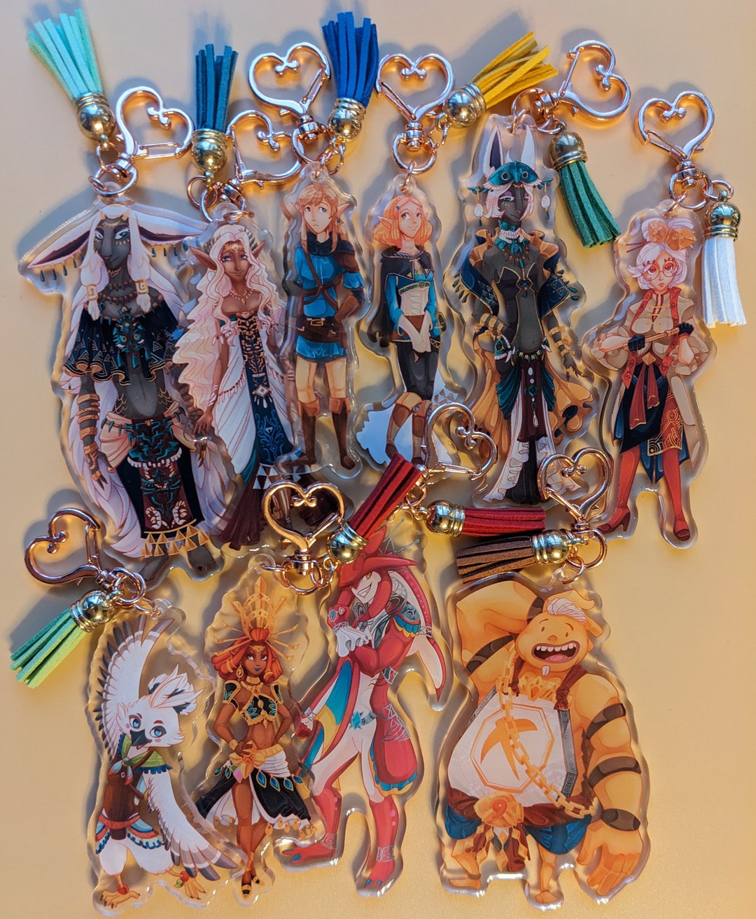 TOTK Keychain Charms - Etsy
