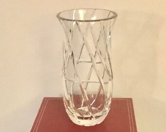 Lead Crystal Vase | Etsy