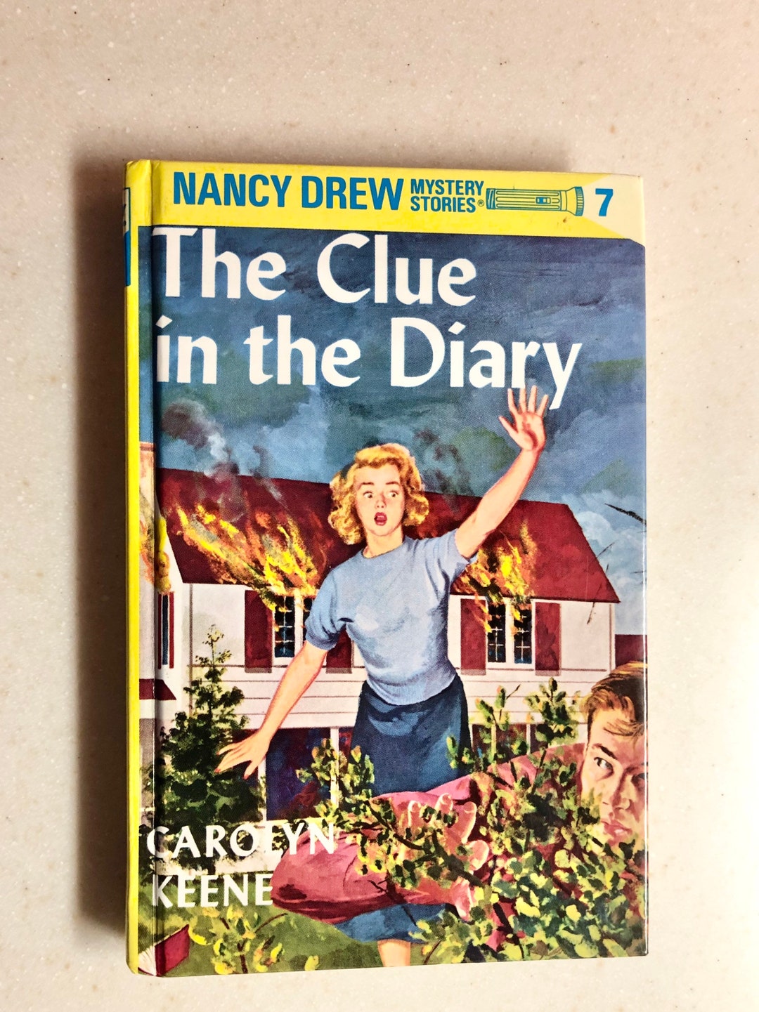 Vintage Nancy Drew the Clue in the Diary Mystery Book Carolyn Keene #7 ...