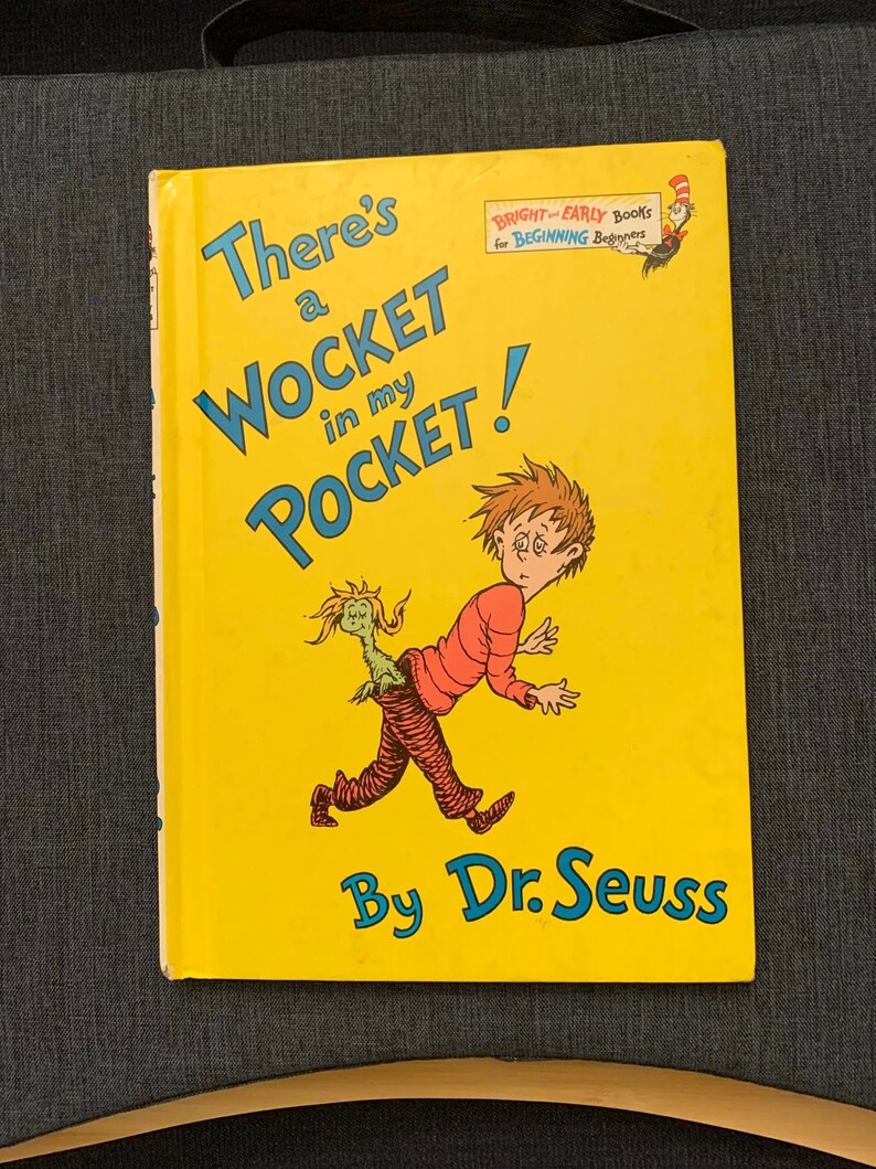 There's a Wocket in My Pocket by Dr. Seuss Beginner Book - Etsy