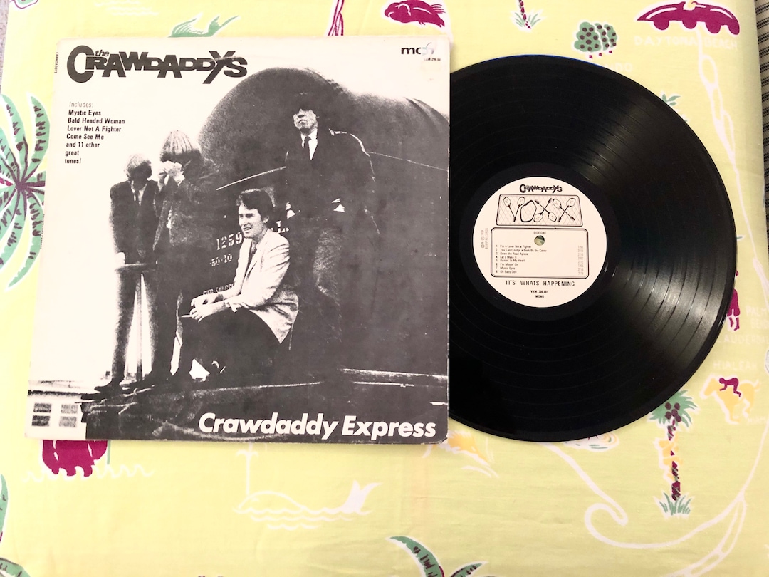 Vintage the Crawdaddys Express Vinyl LP Record Album Garage Rock Rhythm ...