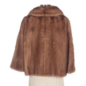 Vintage Oleg Cassini Mink Jacket Designer Genuine Fur Coat Gittleman's ...