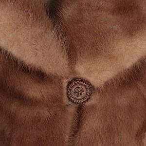 Vintage Oleg Cassini Mink Jacket Designer Genuine Fur Coat Gittleman's ...