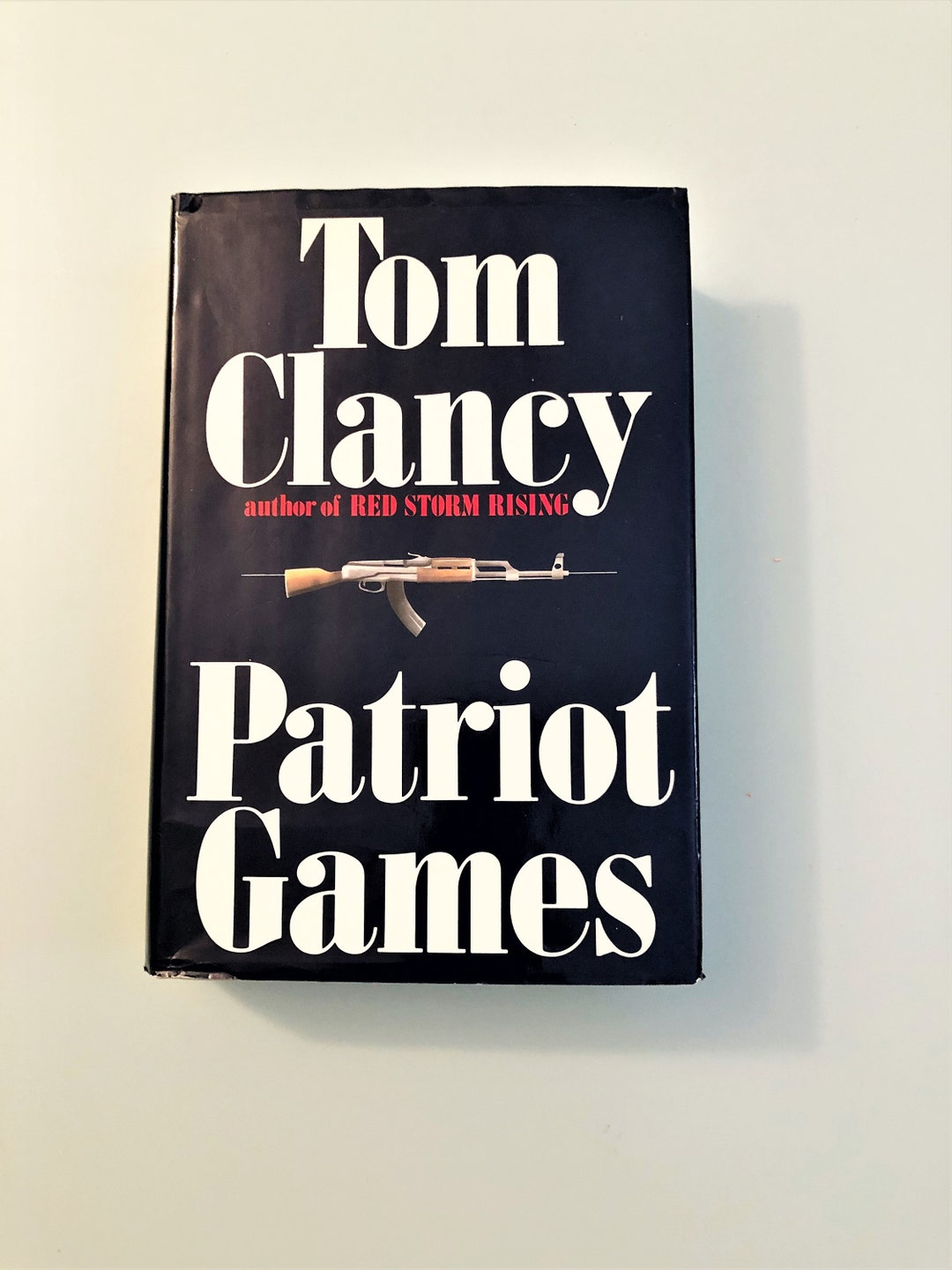 Vintage Patriot Games Tom Clancy First Edition Jack Ryan - Etsy