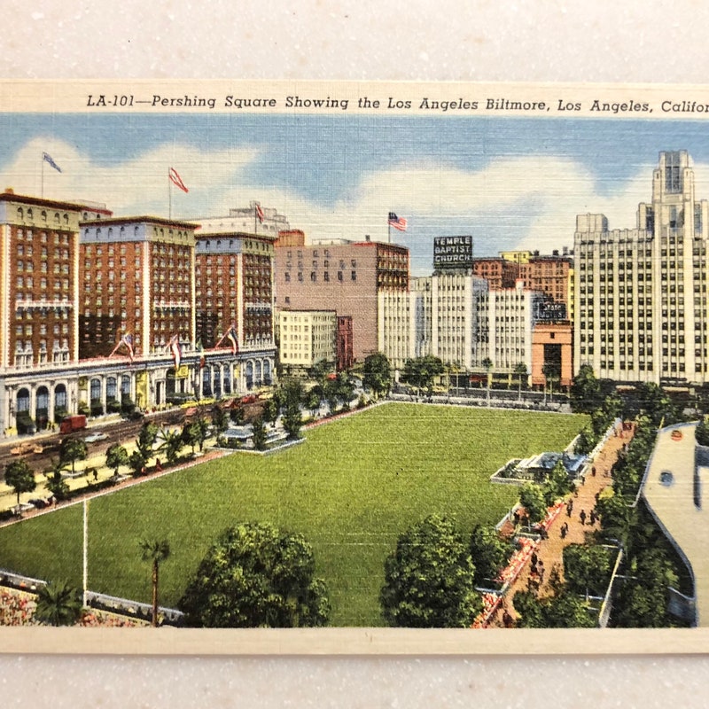 Los Angeles Postcard - Etsy