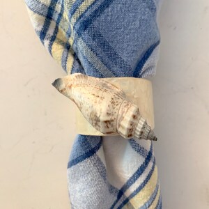 Vintage Shell Napkin Rings Set of 4 Napkin Holders Seashell - Etsy