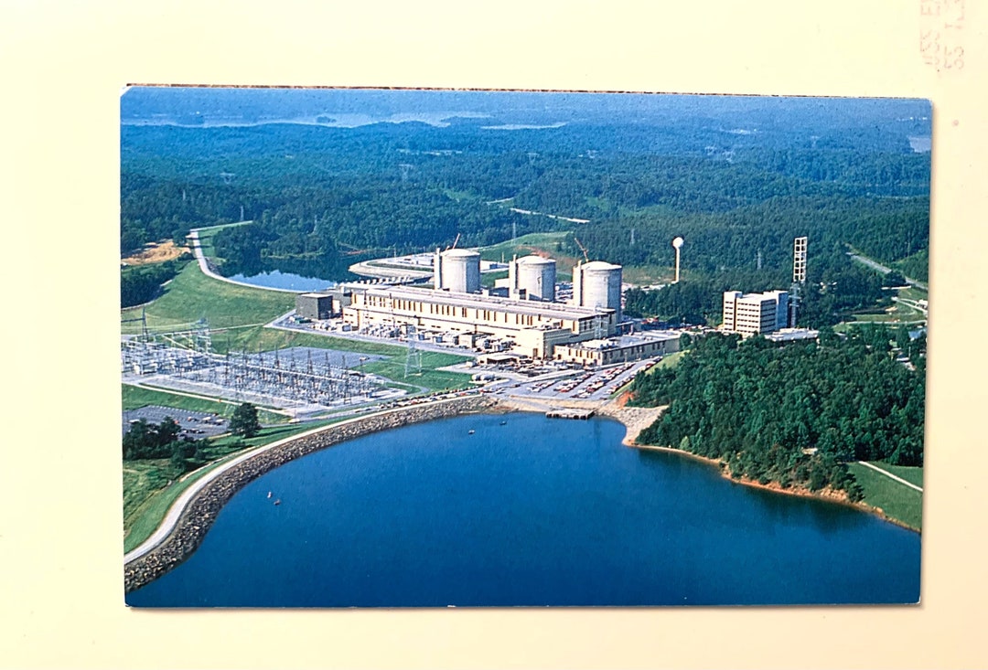 Vintage Postcard Duke Power Oconee Nuclear Station Seneca S C - Etsy