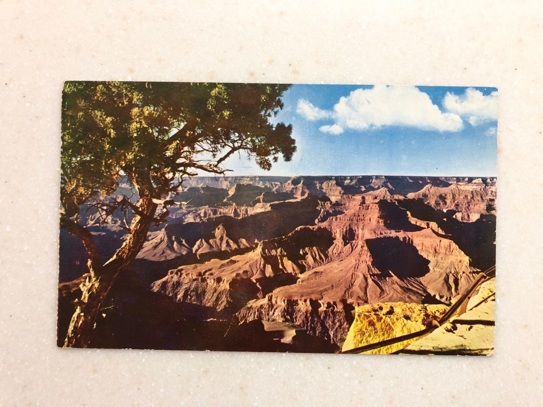 Vintage Postcard Hopi Point Grand Canyon National Park Arizona AZ 1961 ...