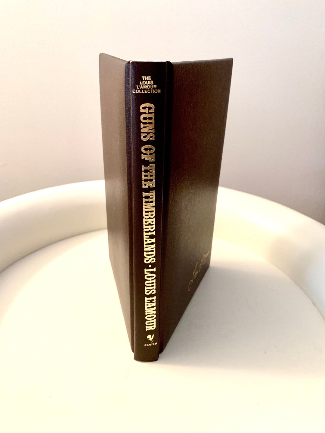 Vintage Louis L' Amour Guns of the Timberlands Hardcover Leatherette ...