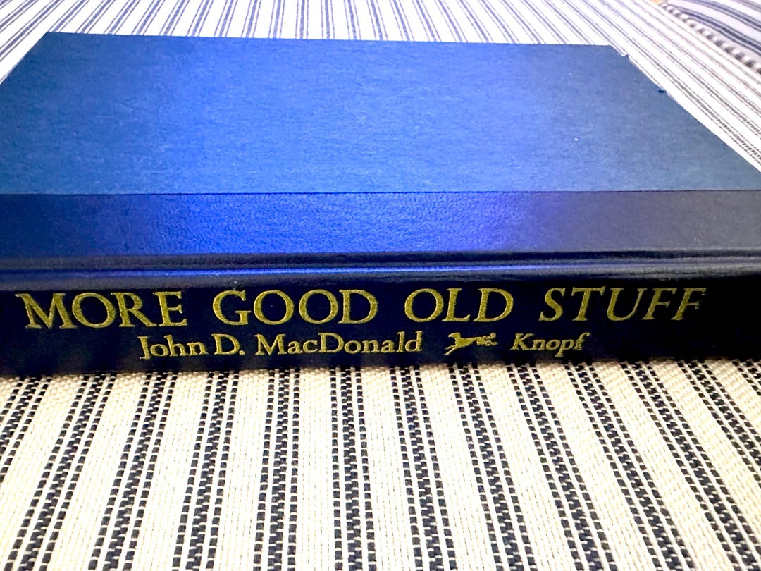 Vintage Pulp Fiction Book John Macdonald More Good Old Stuff - Etsy