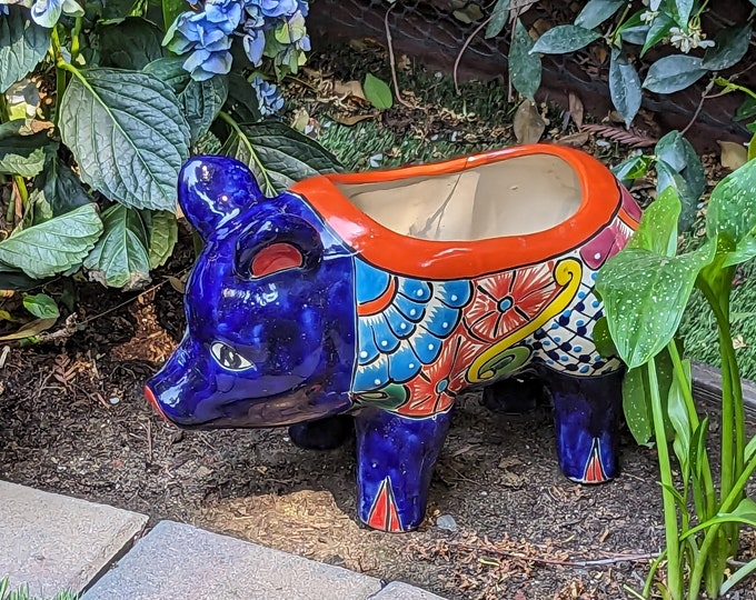 Ceramic Planter, Cute Pig Flower Pot, Pig Decor, Flower Pots Outdoor ...