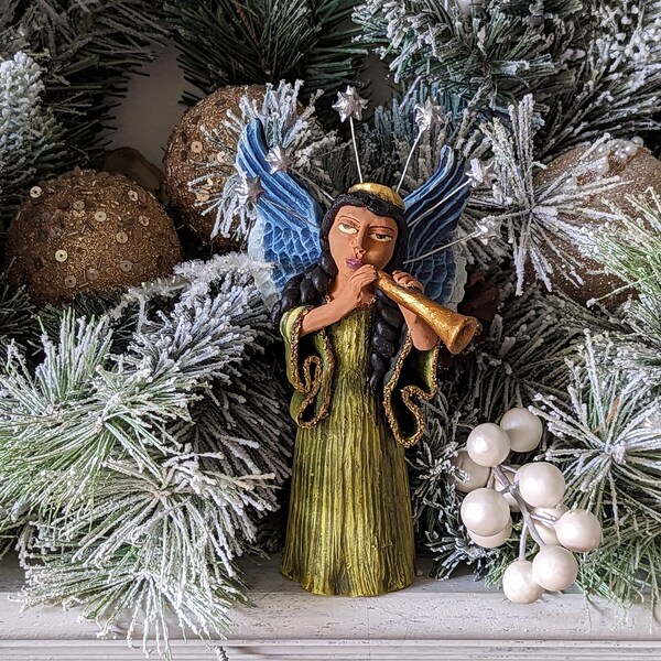 Angel With Flute - Etsy