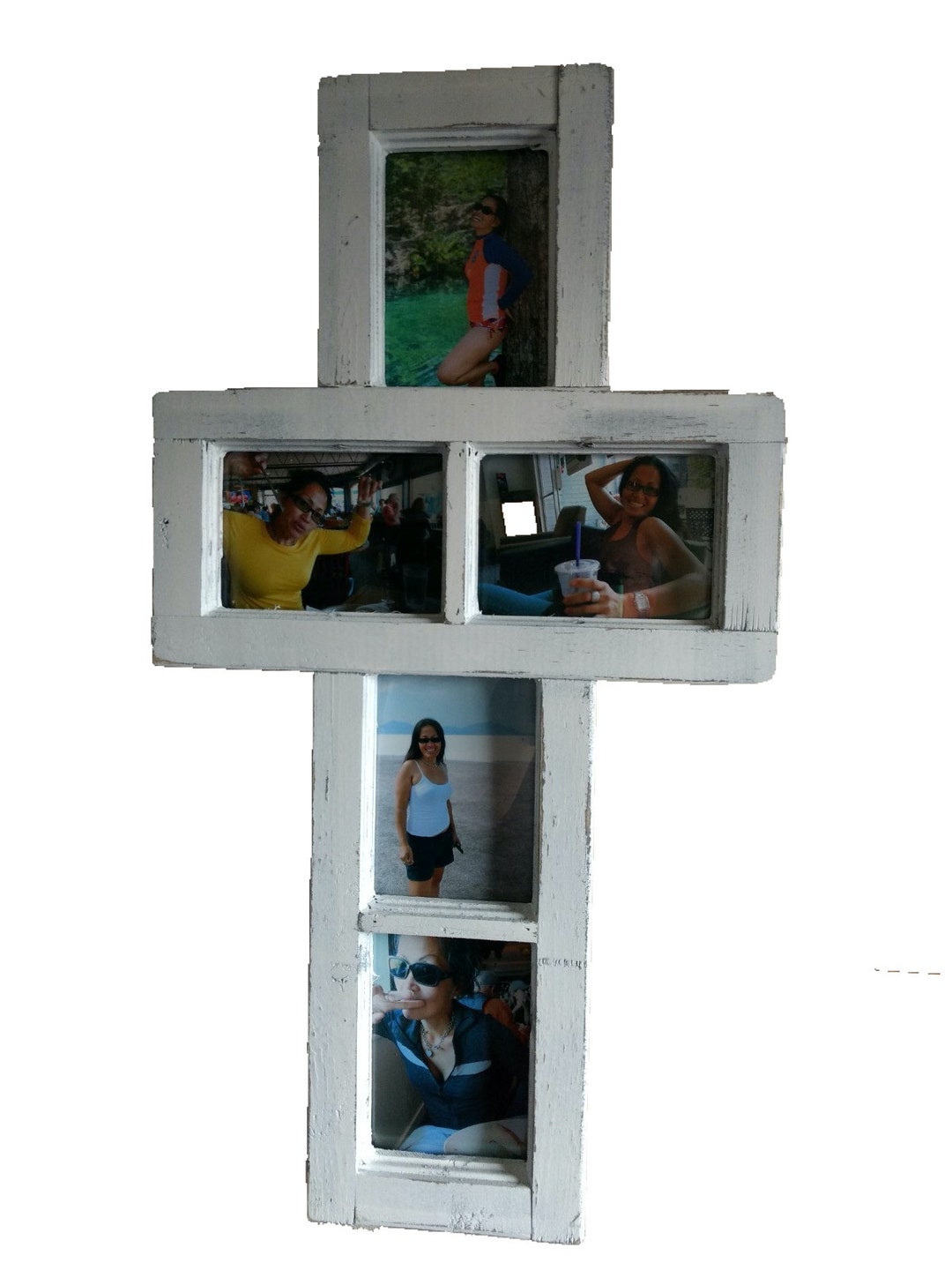 Christian Wedding Gift 5x7 Picture Frames for FIVE Photos in Unique ...