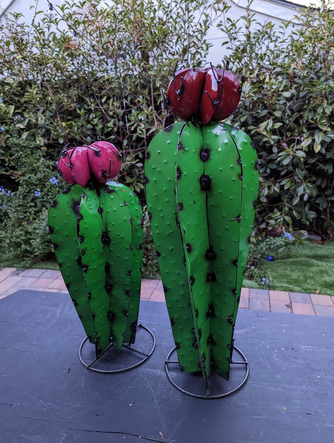 Cactus Garden Decor Cactus Decorations for Yard or Home Hand - Etsy