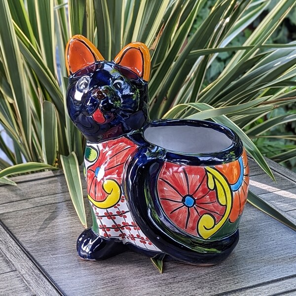Cat Flower Pot - Etsy