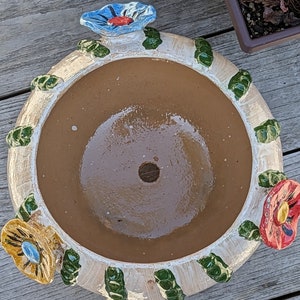 Ceramic Planter Cactus Flower Pot, Handmade Mexican Pottery From ...