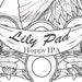 Lily Pad Hoppy IPA Coloring Page - Etsy