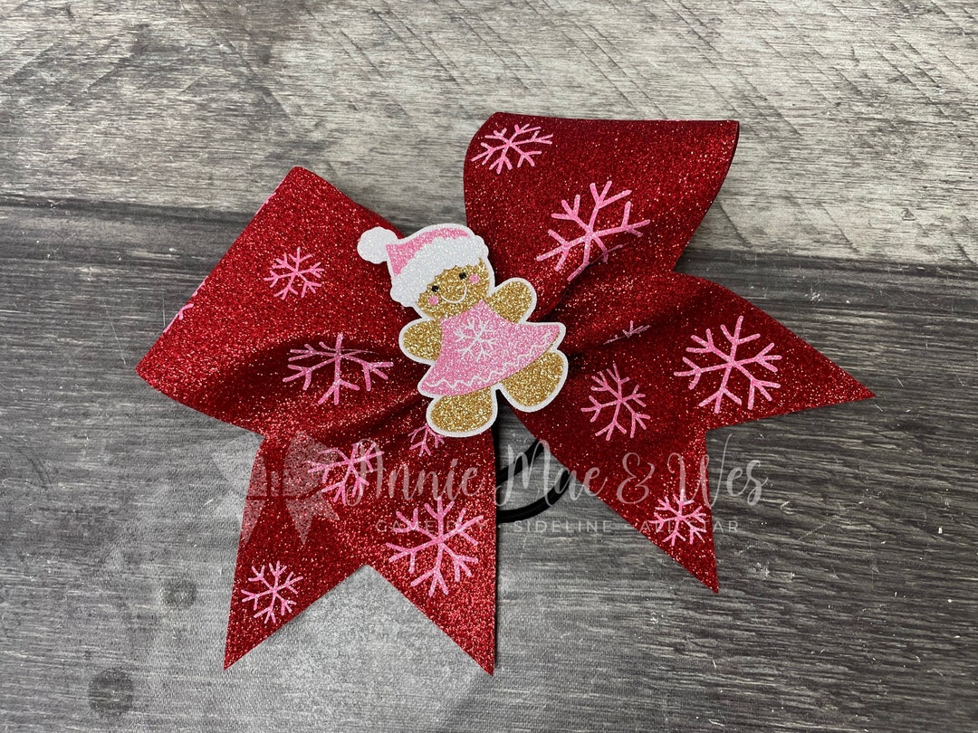 Christmas Cheer Bows - Gingerbread Cheer Bow - Etsy