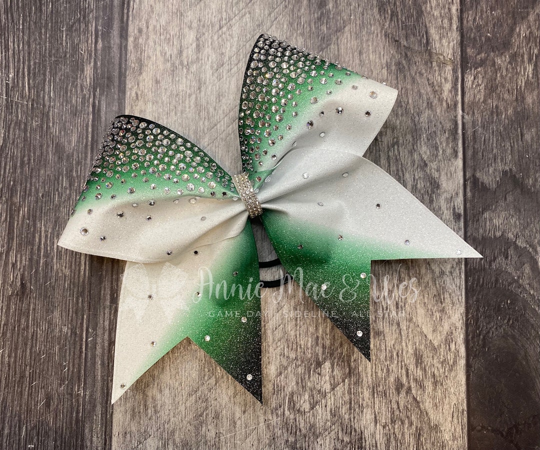 Competition Cheer Bows - Your Choice of Colors - Shown in Black and ...