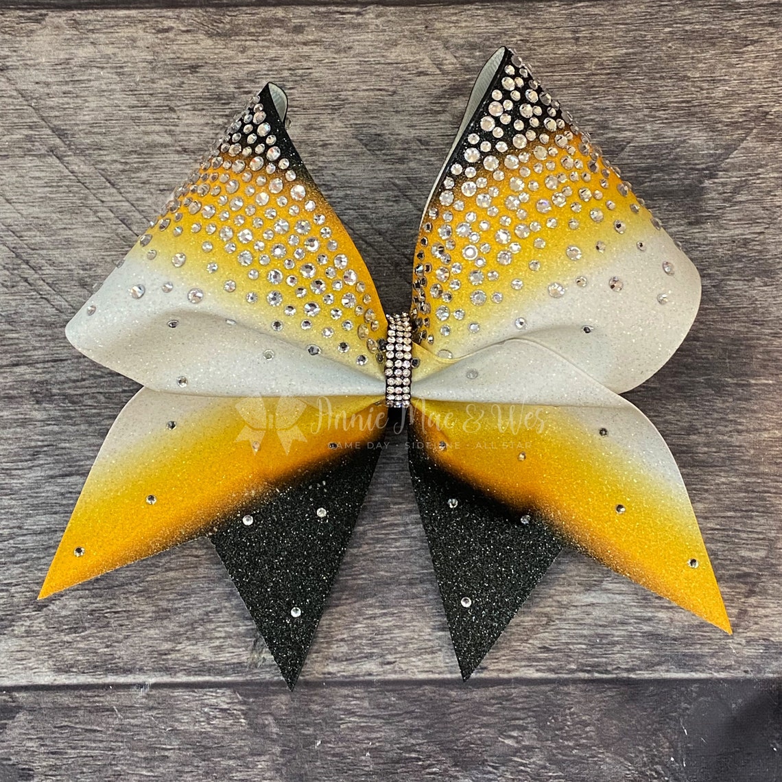 Competition Cheer Bows - Your Choice of Colors - Shown in Black and ...