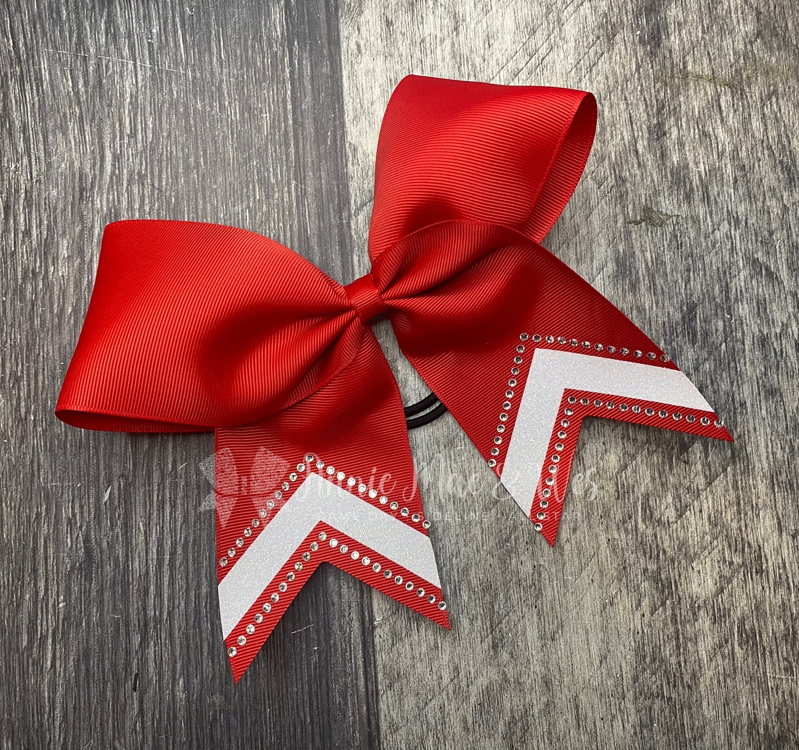 Cheer Bows Your Choice of Ribbon and One Glitter Color - Etsy