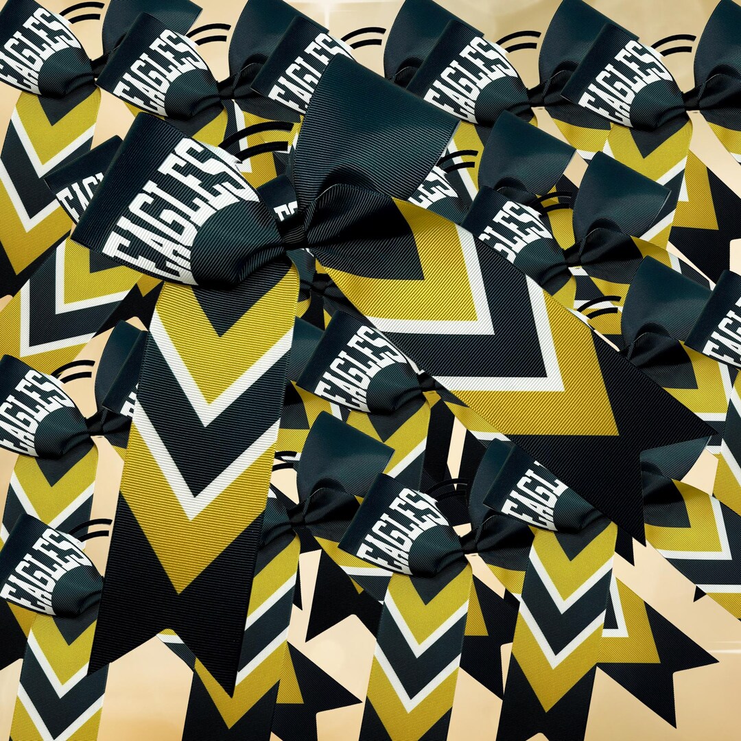 Long Tail Cheer Bow - Etsy
