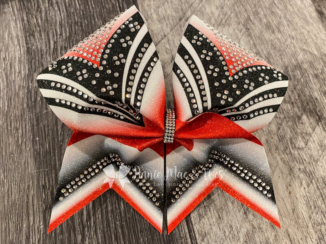 Custom Cheer Bow Your Choice of Colors and Finish - Etsy