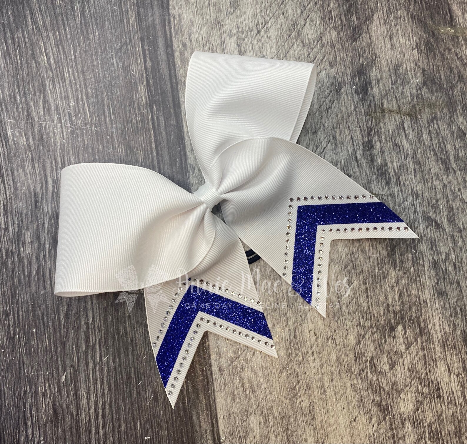 Cheer Bows Your Choice of Ribbon and One Glitter Color - Etsy