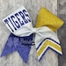 Panda Cheer Bow - Etsy