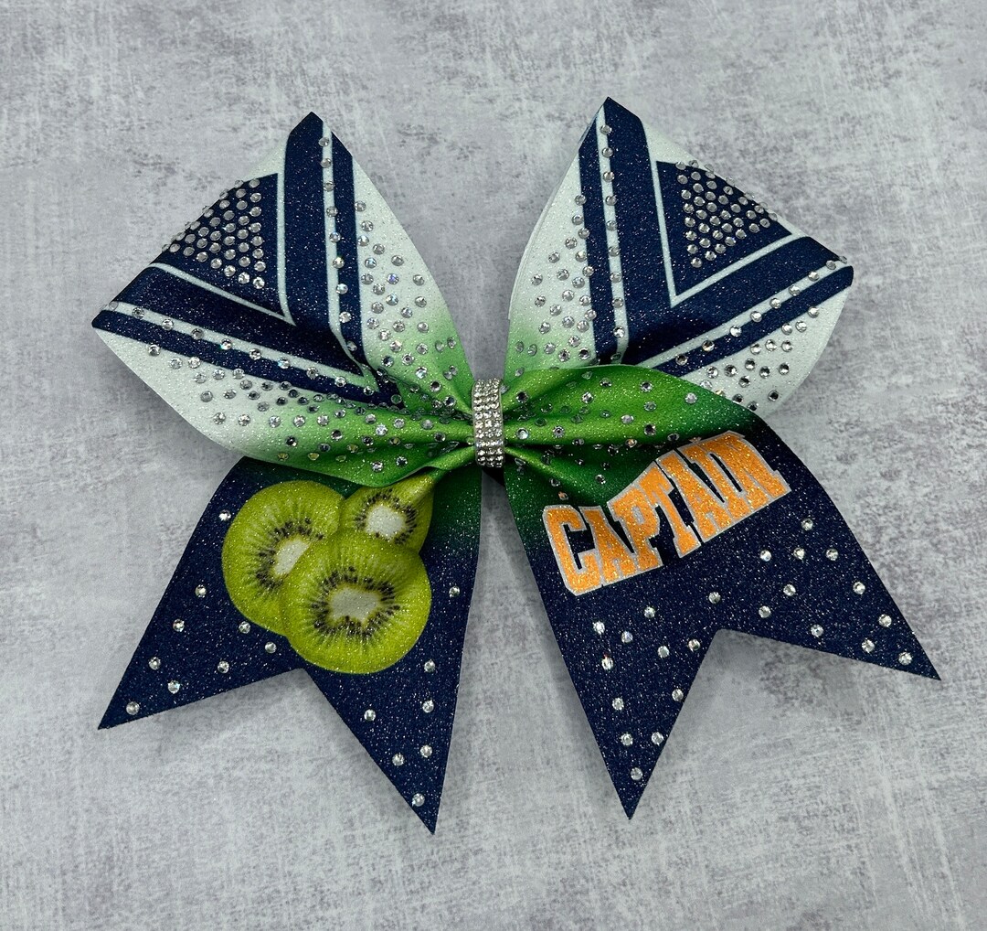 Custom CAPTAIN Kiwi Bows for Laura Henderson - Etsy