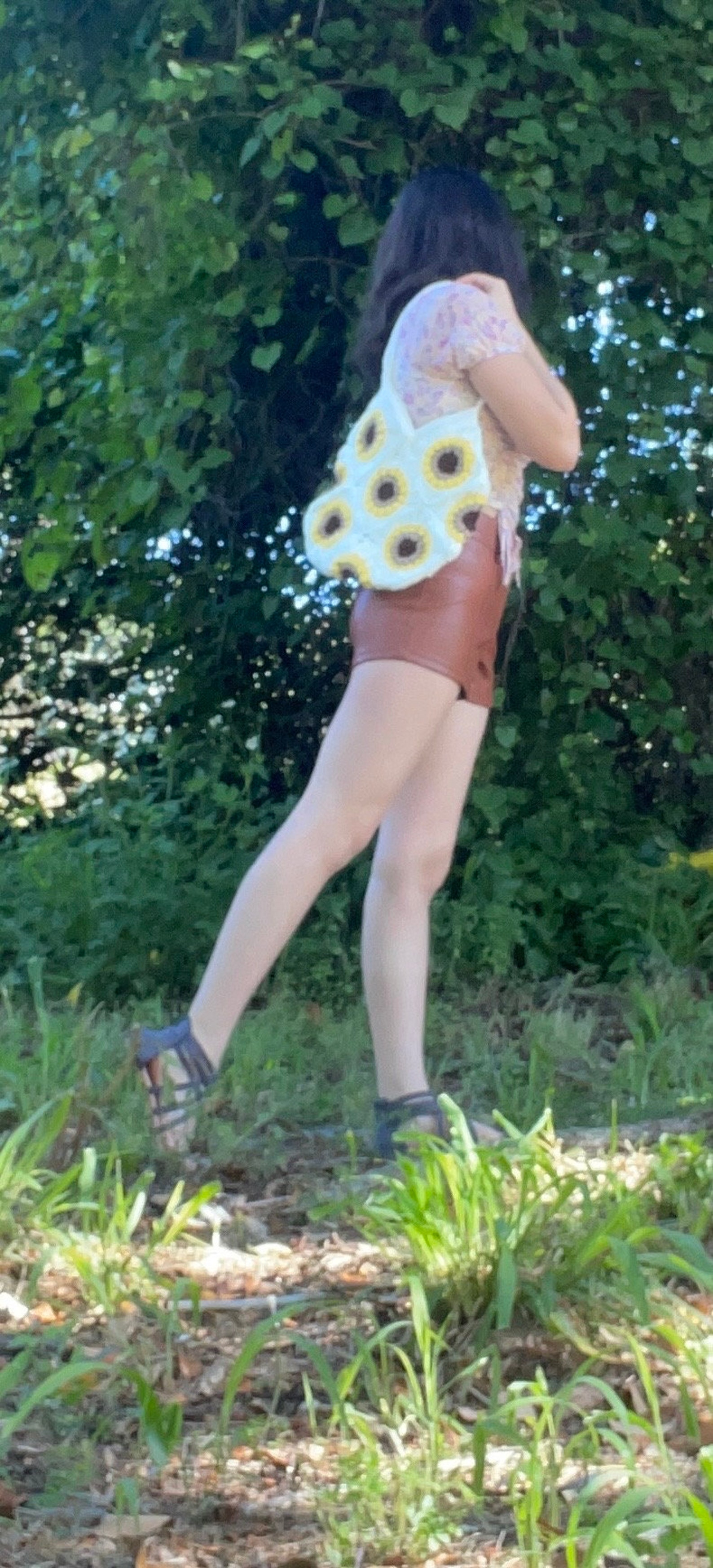 Crochet Sunflower Granny Square Shoulder Bag - Etsy