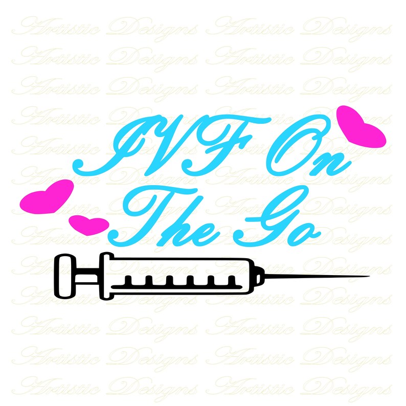 IVF on the Go-ivf SVG Design - Etsy