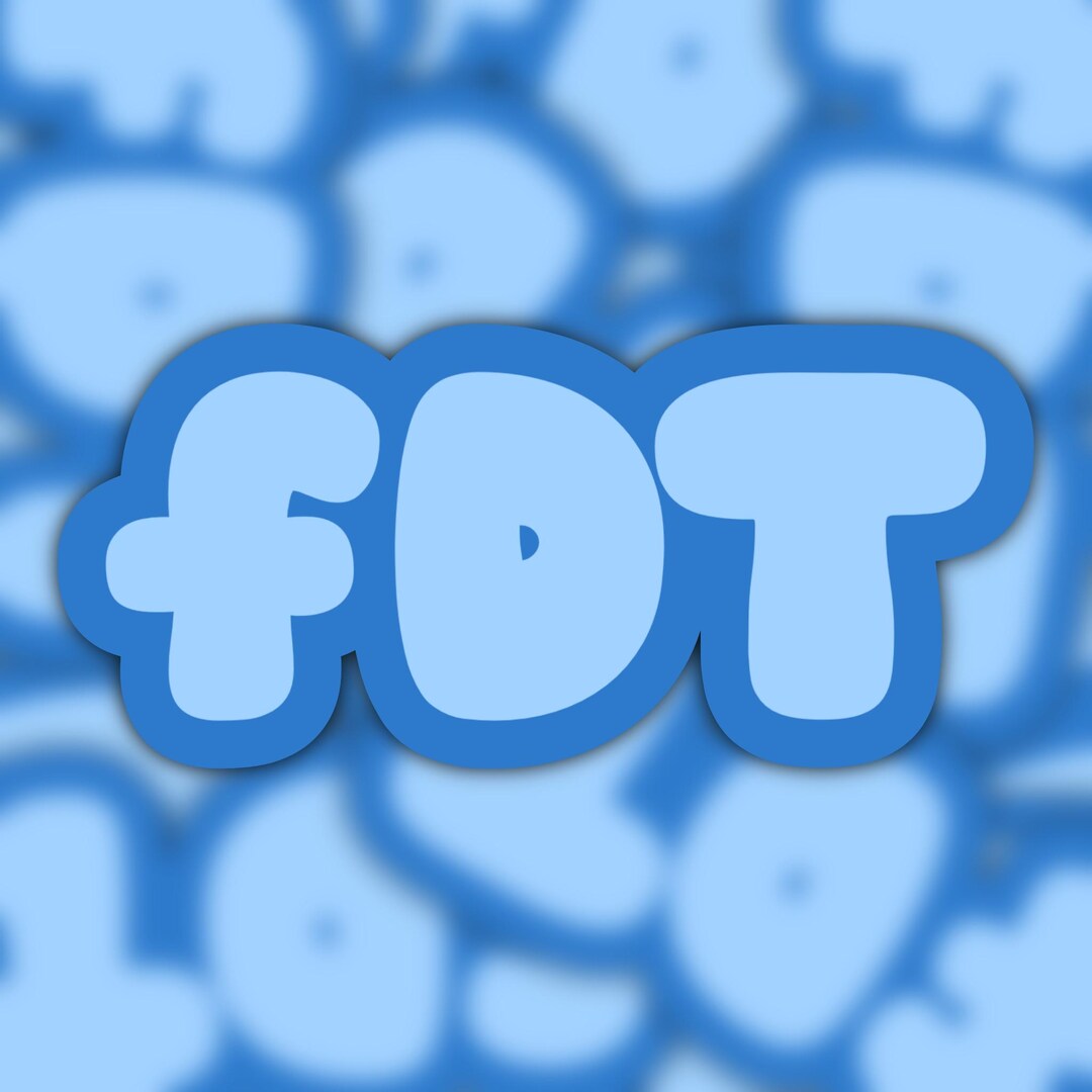 FDT Fdt Subtle F Donald Trump Vinyl Sticker - Etsy