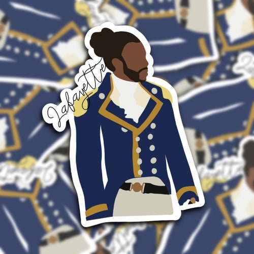 Lafayette Sticker | Etsy