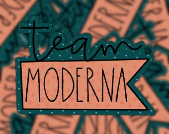 Team Pfizer Vinyl Sticker | Etsy