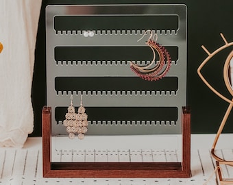 Standing Earrings Holder - Etsy