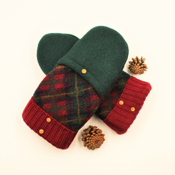 Mens Wool Mittens - Etsy