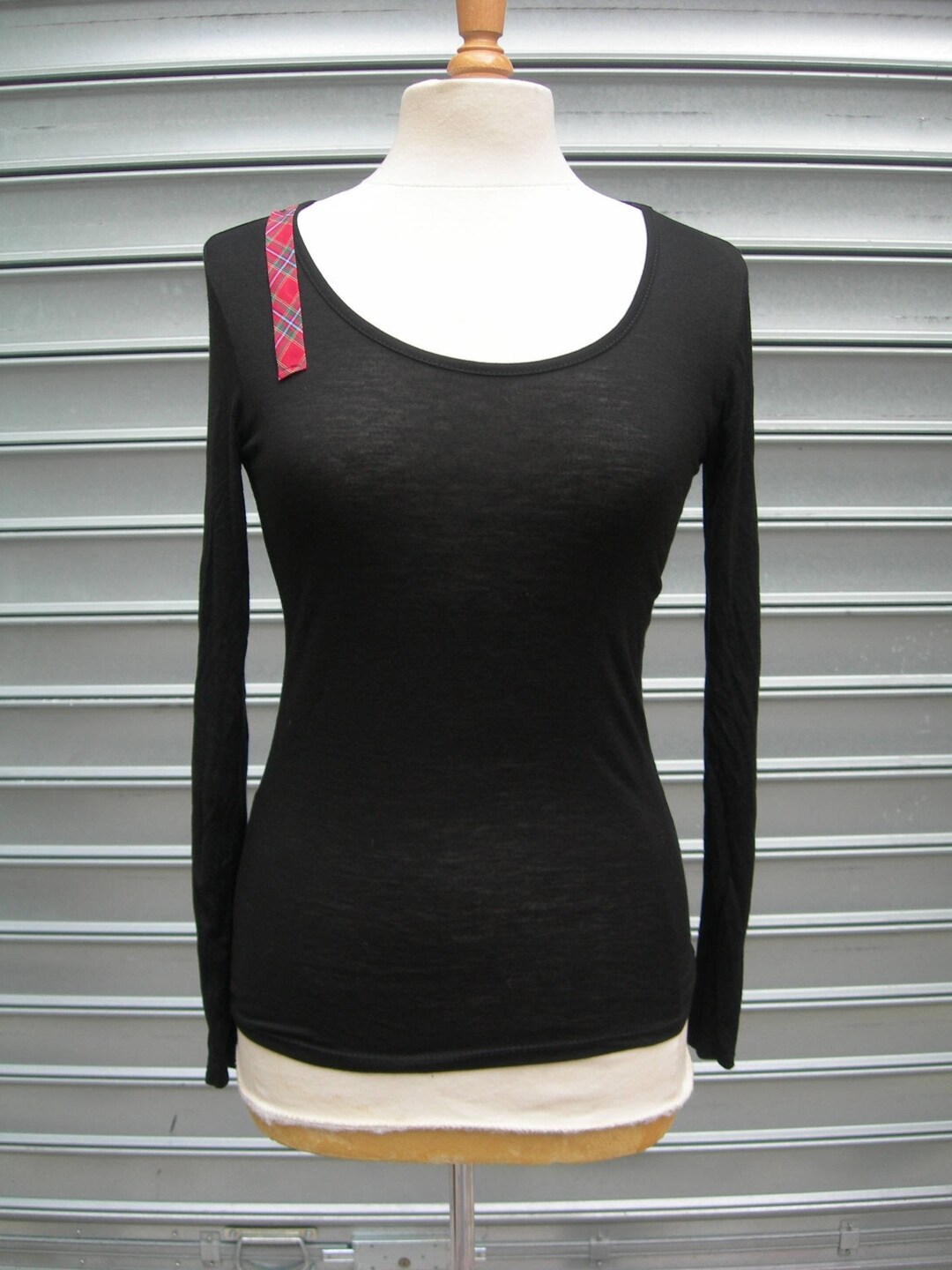 Sweater Pure Cotton Black British Collar Dancer and Long - Etsy UK