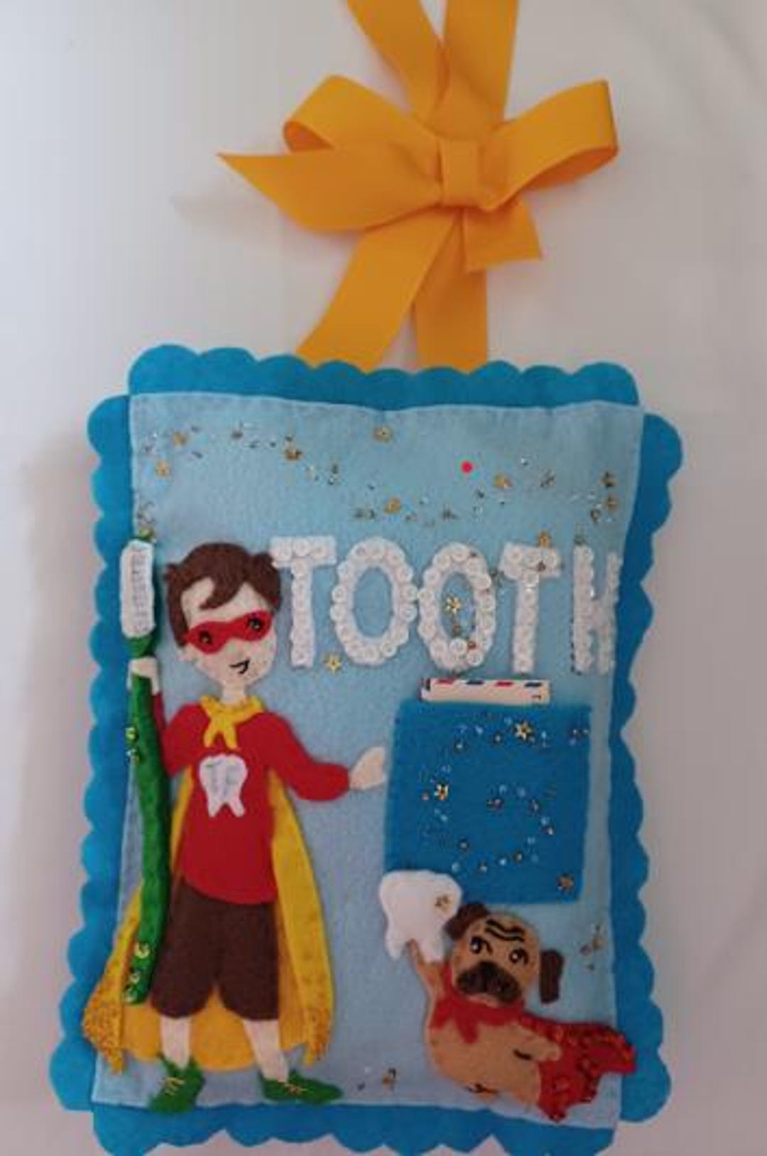 Tooth Hero Pillow - Etsy