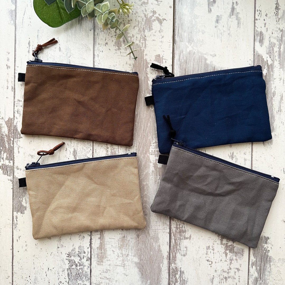 Handmade Crumpled Cotton Fabric Coin Purse Card Purse Cosmetics Pouch ...