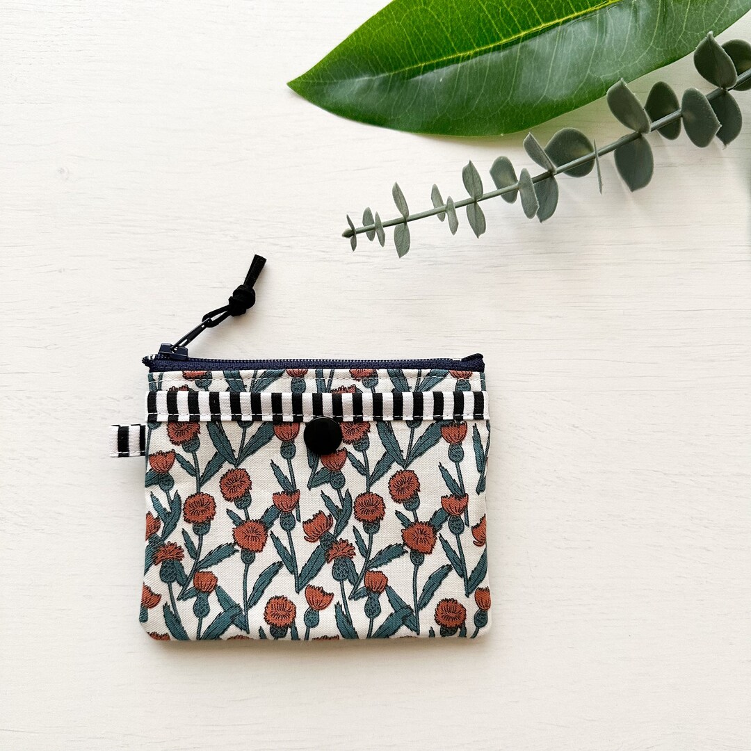 Handmade Cotton Fabric Purse Coin Purse Card Purse Cosmetics Pouch ...