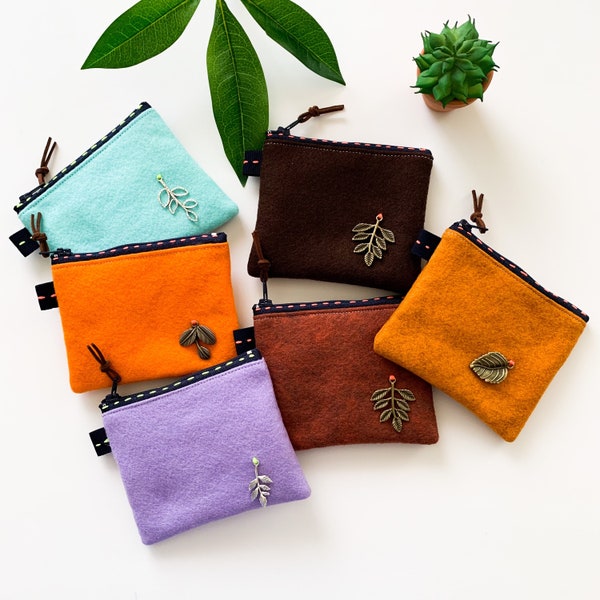 Felt Coin Purse - Etsy