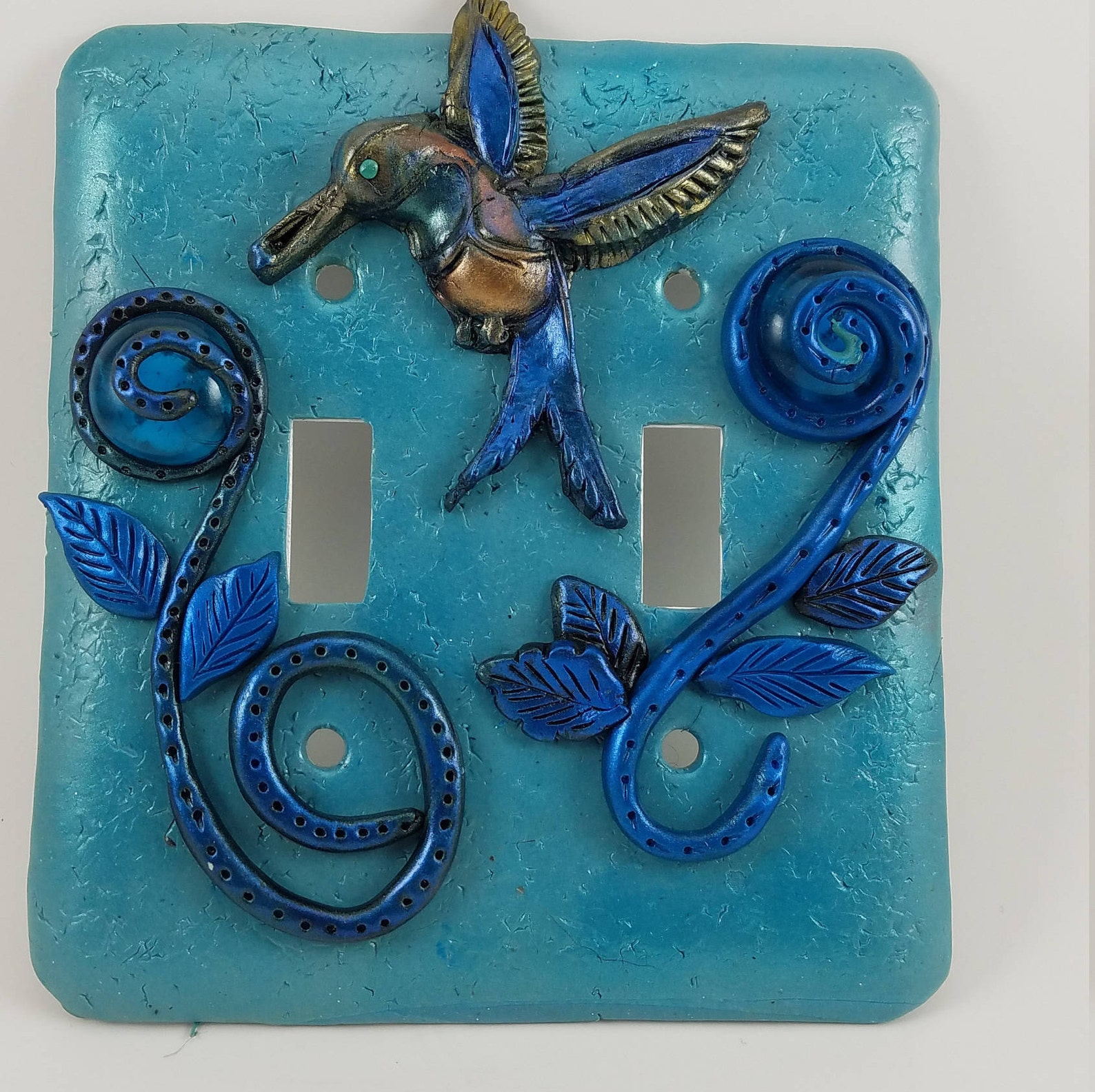 Hummingbird Switch Plate, Hummingbird Art, Hummingbird Decor, Girls ...