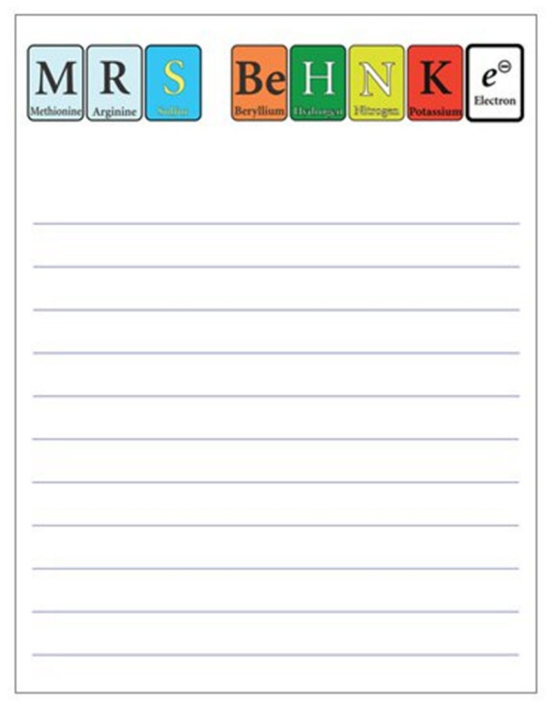 Stationary Sets - Chemistry, Science, Physics, Math Teacher, Sticky ...
