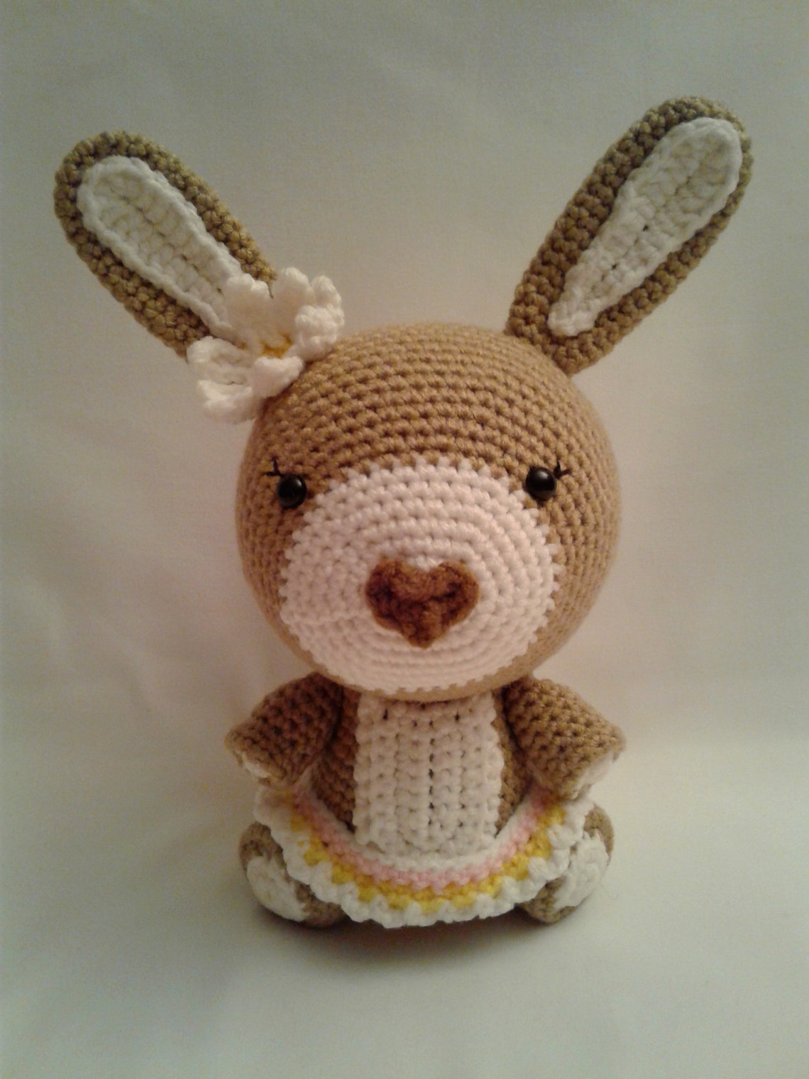 EMMA the Bunny Handmade Crochet Amigurumi - Etsy