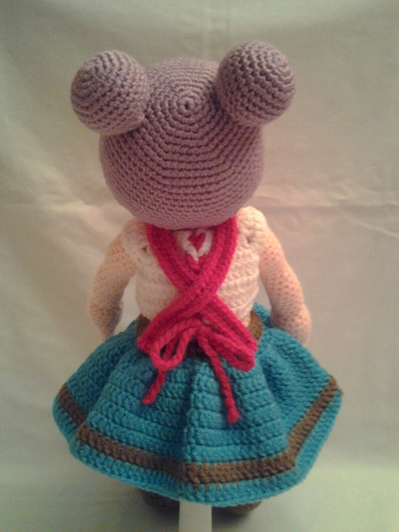 PIPER Crochet Amigurumi Doll Crochet Doll with Purple Hair | Etsy